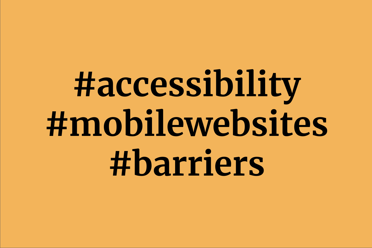 How to Improve Accessibility of Mobile Websites